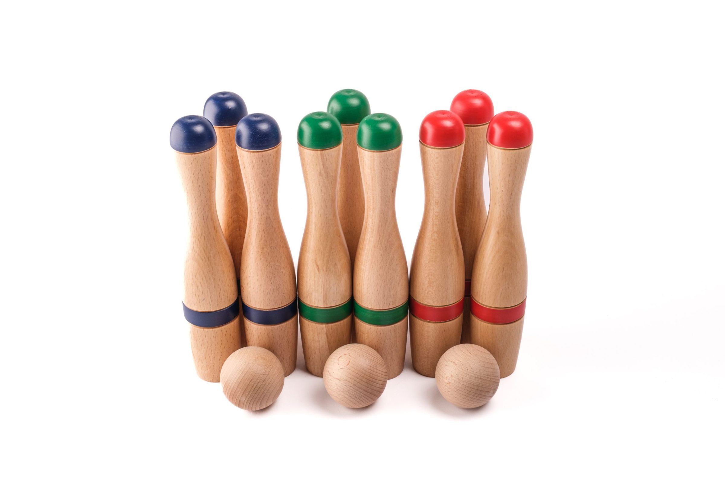 Game of 9 bowling pins of 24 cm | Mora Play